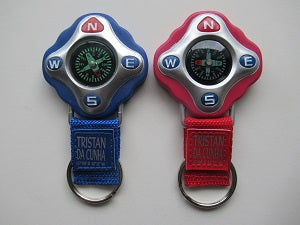 Compass Keyring| tristandacunha