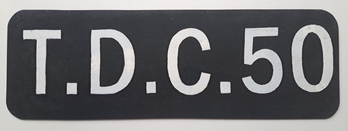 Handmade N.P License Plate| tristandacunha