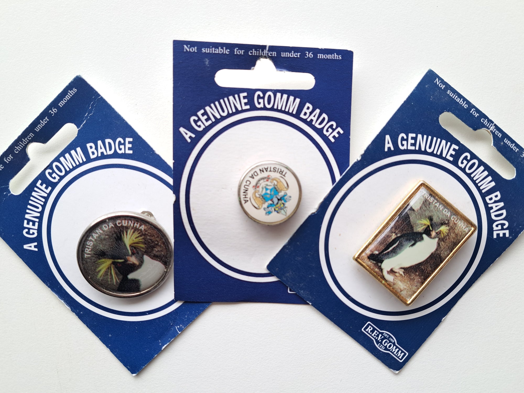 Pin Badges| tristandacunha